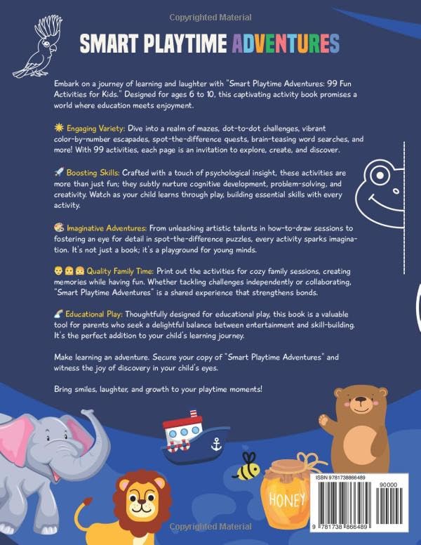 Snapklik.com : Smart Playtime Adventures - 99 Fun Activities For Kids ...