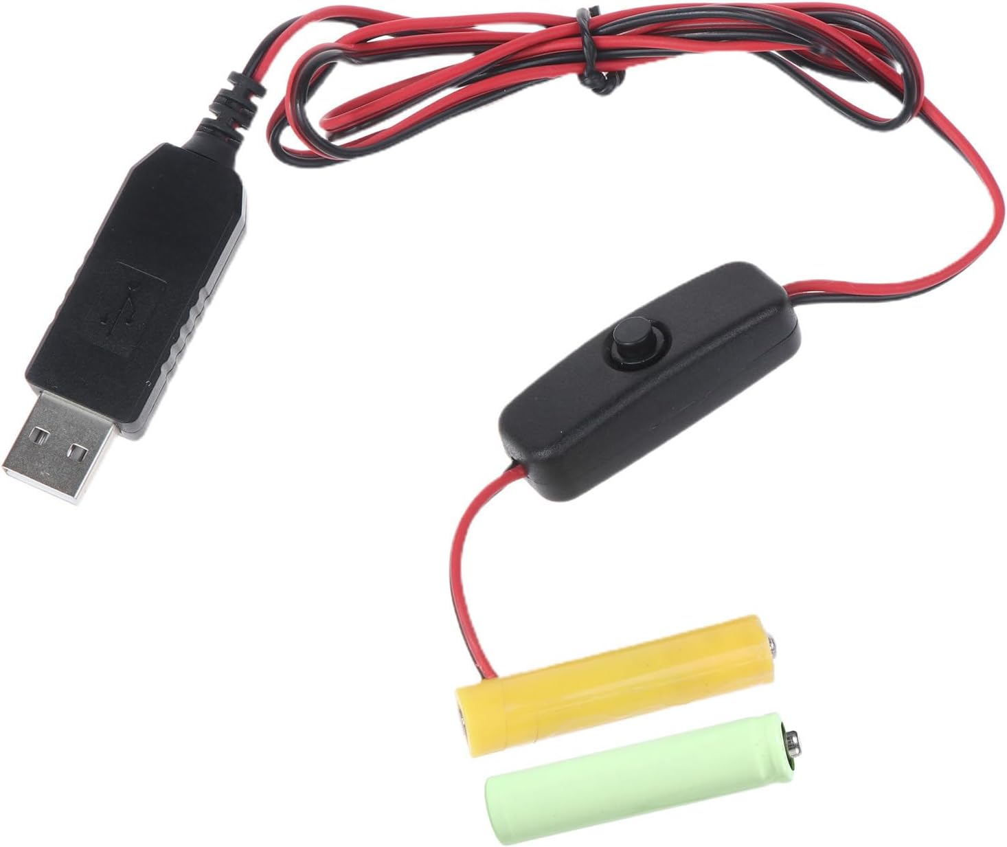 Amazon.com: Axyghmz LR03 AAA Battery Eliminators Cable 2m USB Power ...