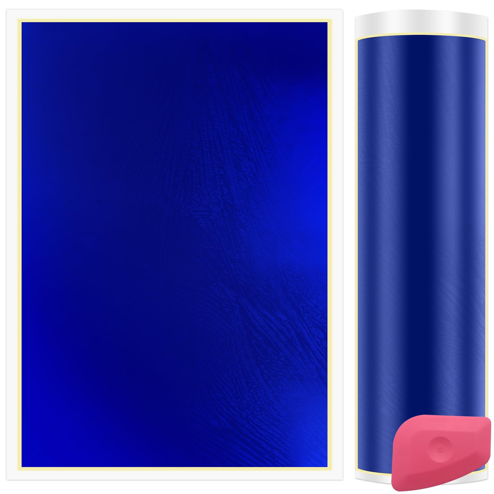 Amazon.com: Frddiud Laser Engraving Marking Color Paper, 2 PCS Blue ...