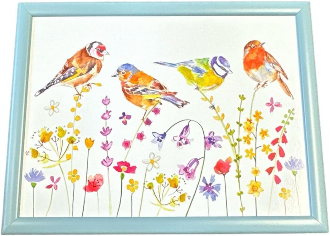 Lesser & Pavey Highland Cow Design Lap Tray - Padded Bean Bag Cushion ...