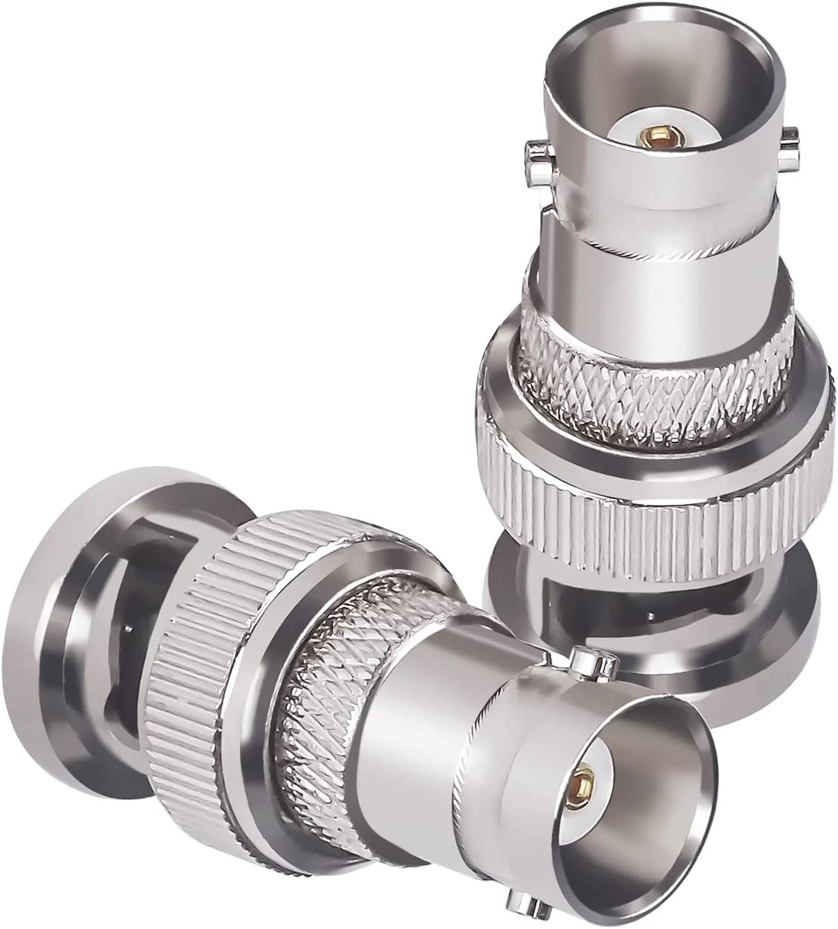 NETBOON BNC Male to BNC Female Coax Adapter, BNC RF Coaxial Connector ...