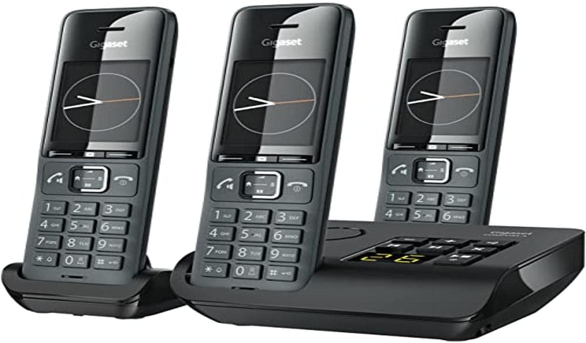 Gigaset Comfort 520A Trio – 3 téléphones sans Fil avec Messagerie ...