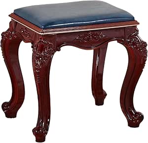 Vintage Floral Dressing Table Bench Square Dressing Table Bench with ...