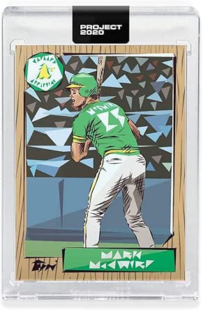 Amazon.com: Topps Project 2020 Baseball Card #60 1987 Mark McGwire by ...