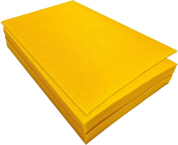 Amazon.com: Jtnohx Stiff Felt Sheets, 32 Pcs Felt Fabric, 7"×11.3 ...