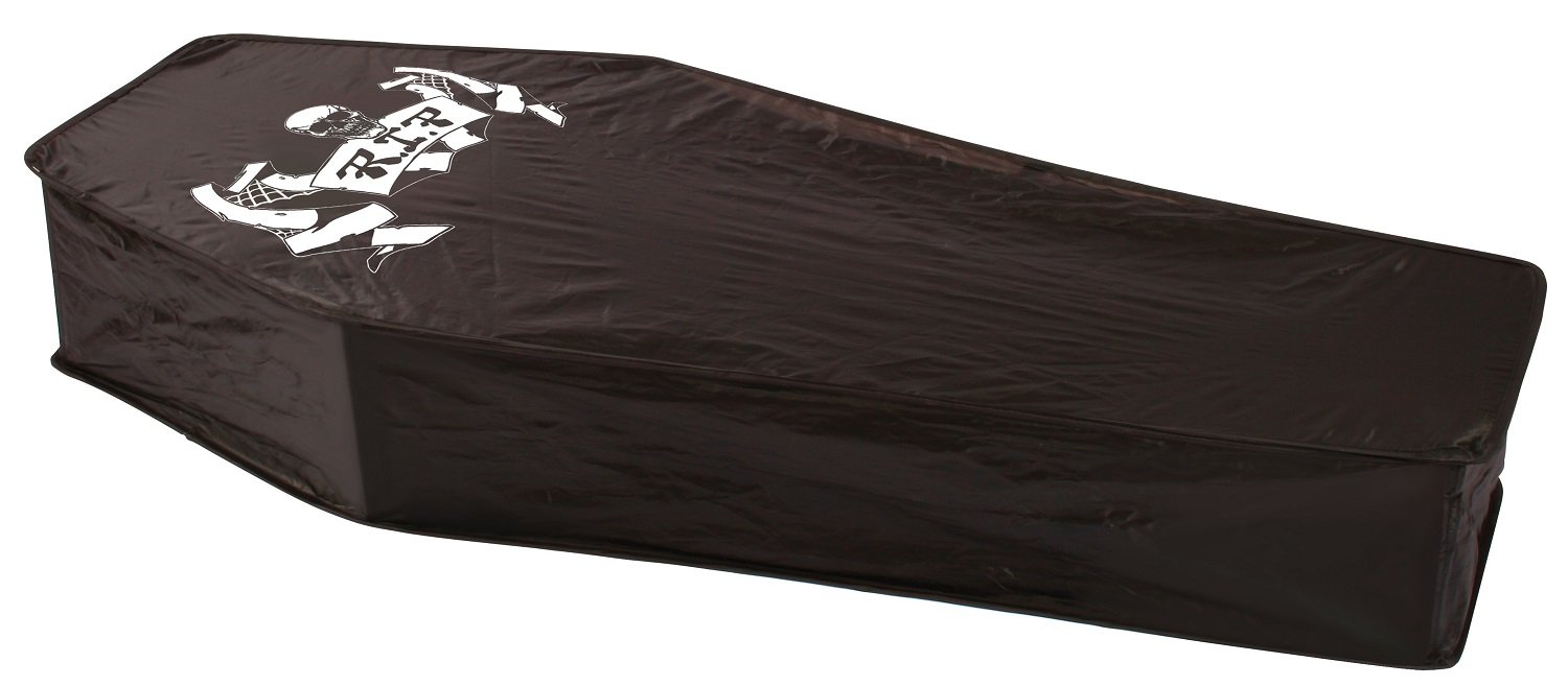 5 Foot Wood Grain Collapsible Coffin Standard : Amazon.co.uk: Home ...