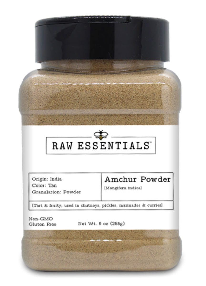 Amazon.com : Raw Essentials Amchur Powder | Mango Powder for Authentic ...