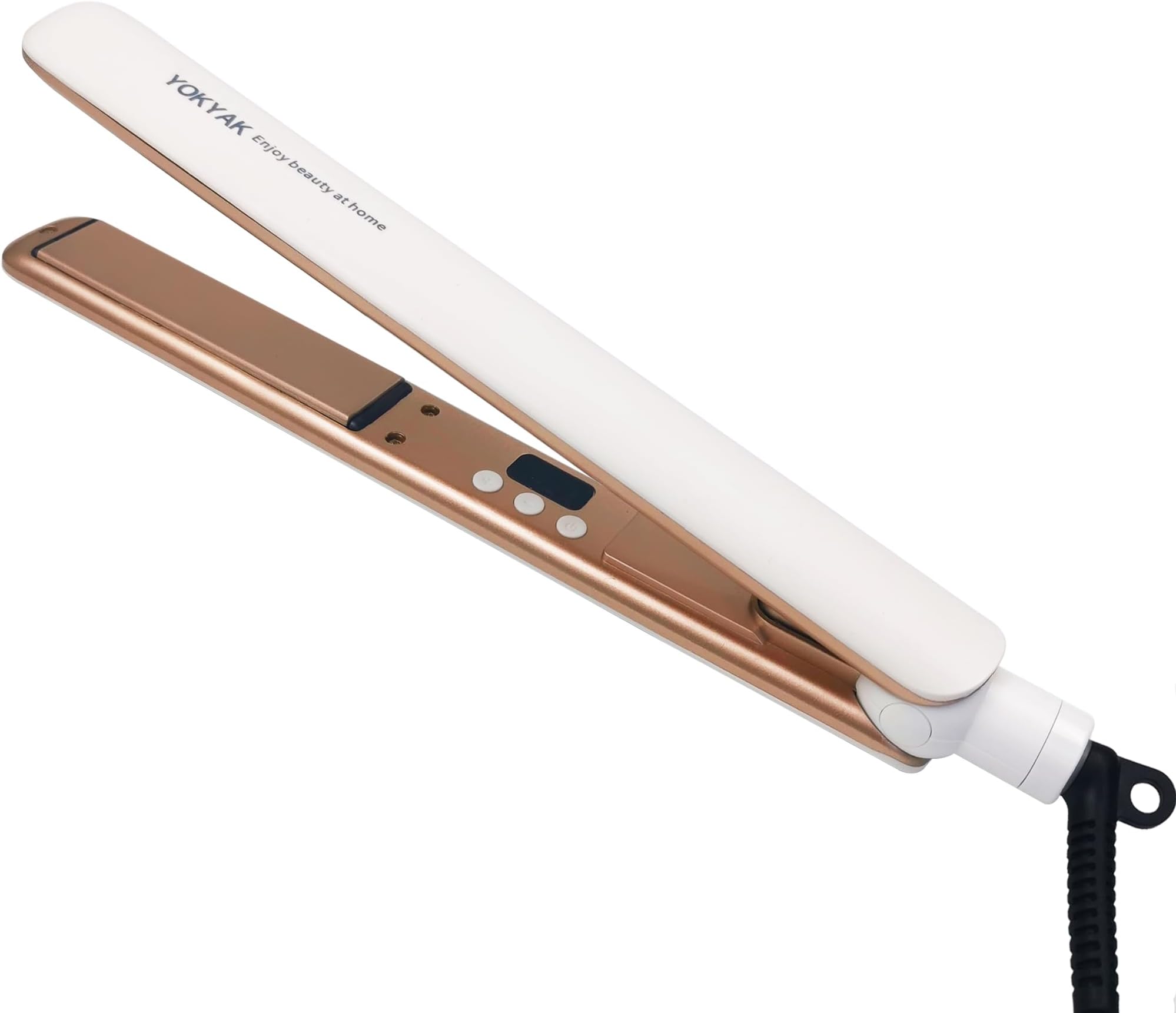 Amazon.com : YOKYAK Ultra-Thin Nano Titanium Hair Straightener, 1 ¼ ...