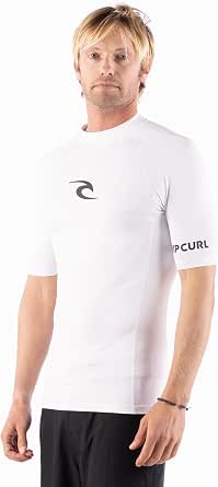 Rip Curl Men's Standard Short Sleeve Rashguard-UPF 50+ Sun Protection ...