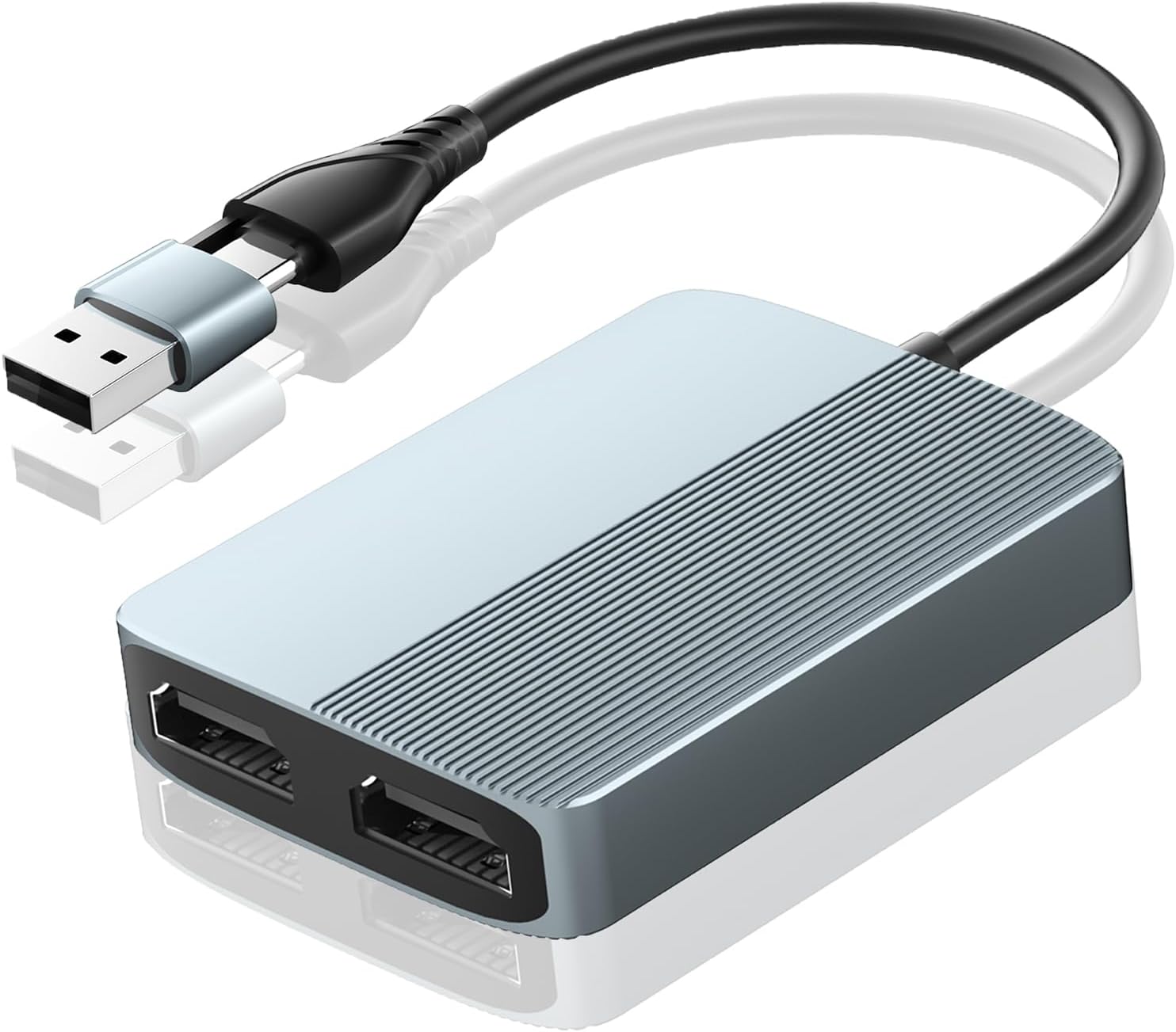 Amazon.com: Weton USB C/USB A 3.0 to Dual HDMI Adapter, USB to HDMI ...