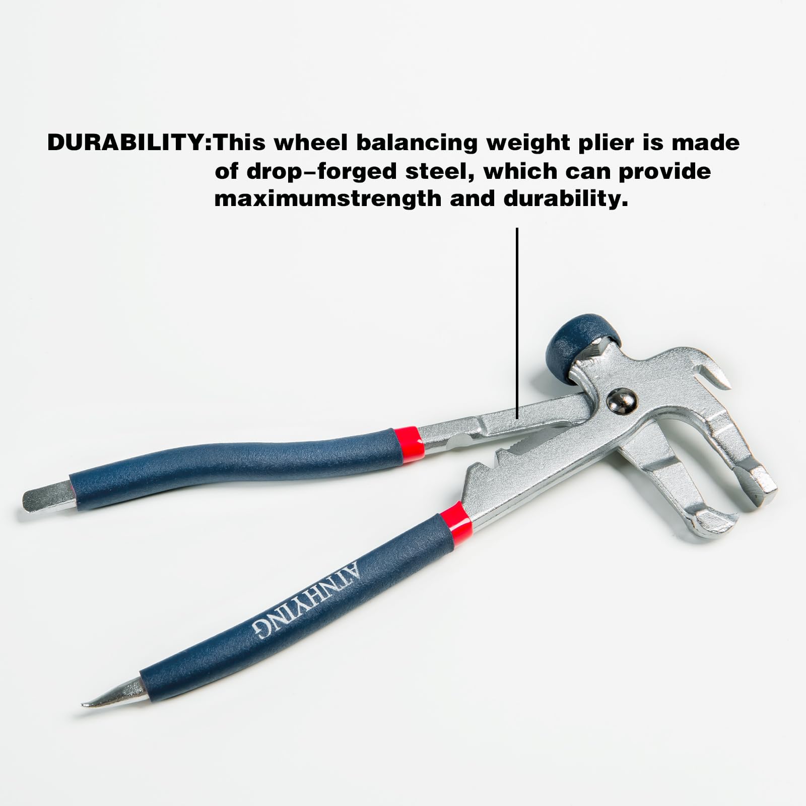 Snapklik.com : Wheel Weight Pliers, Wheel Balancing Weight Hammer ...