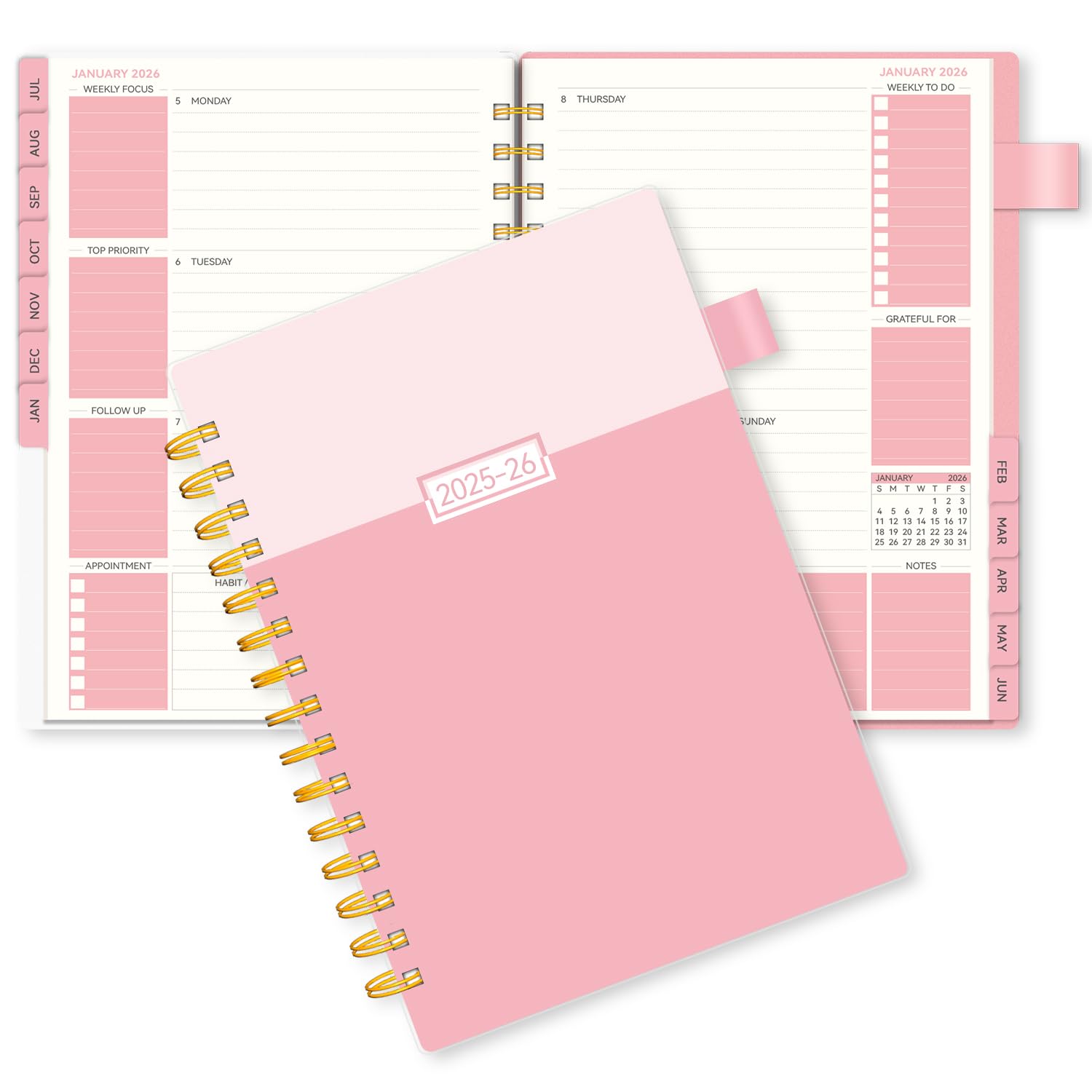 Snapklik.com : Academic Planners 2025-2026 For Women, AIMPEAK 2025-2026 ...