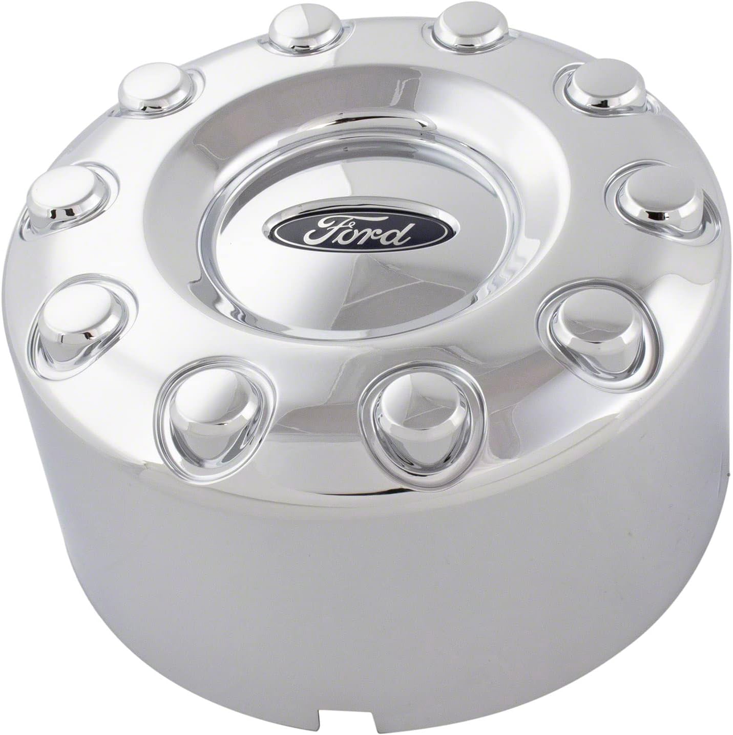 Amazon.com: 2017-2020 F-450 Super Duty Chrome Rear 19.5x6 Wheel Center ...