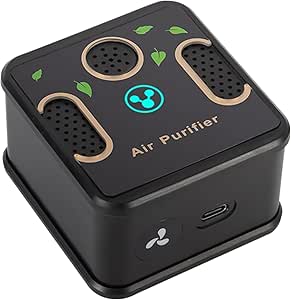 Excefore Ionizer Odor Eliminator Machine, Portable Quiet Air Ionizer ...