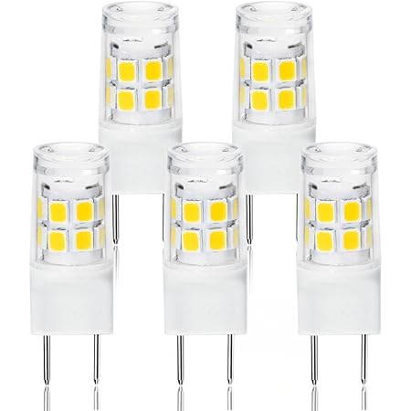LED G8 Light Bulb, G8 GY8.6 Bi-pin Base LED, Not Dimmable T4 G8 Base Bi ...