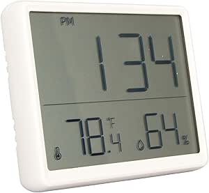 Digital Alarm Clock, Magnetic Suction Clock for Bedroom with ...