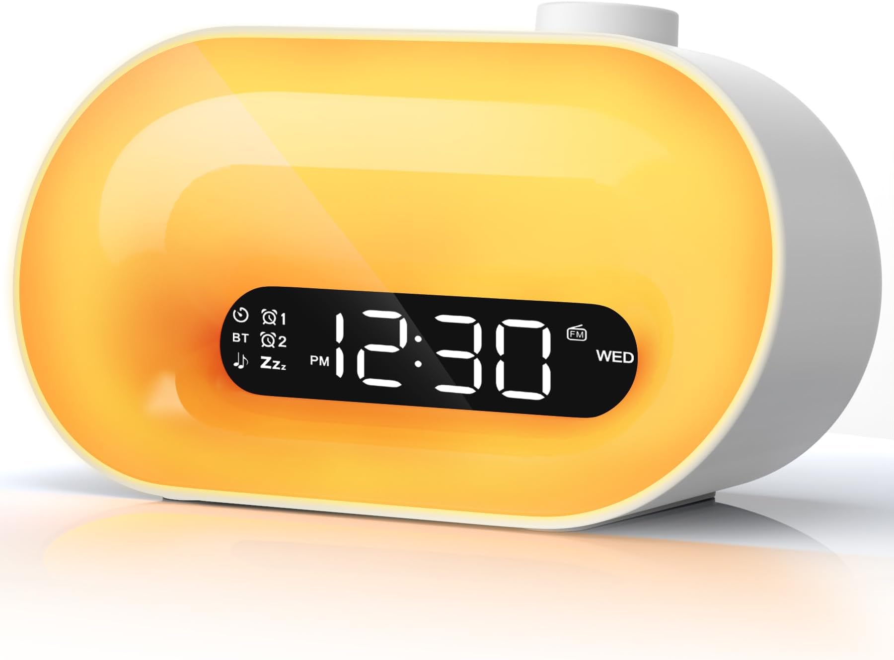 Amazon.com: Sunrise Alarm Clock Wake Up Light for Kids Bedroom, Heavy ...