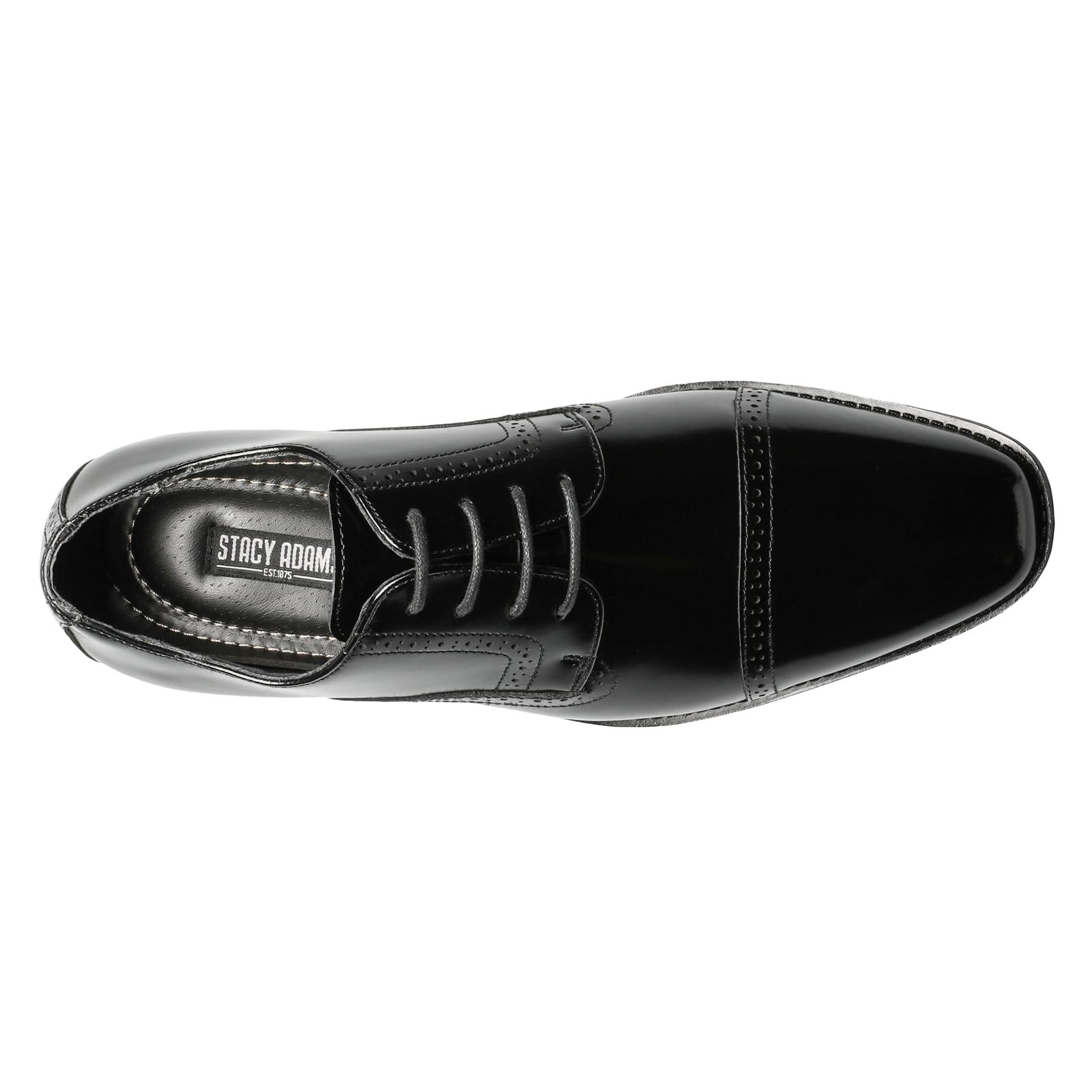 STACY ADAMS Men's, Abbott Cap Toe Oxford Black, size 13