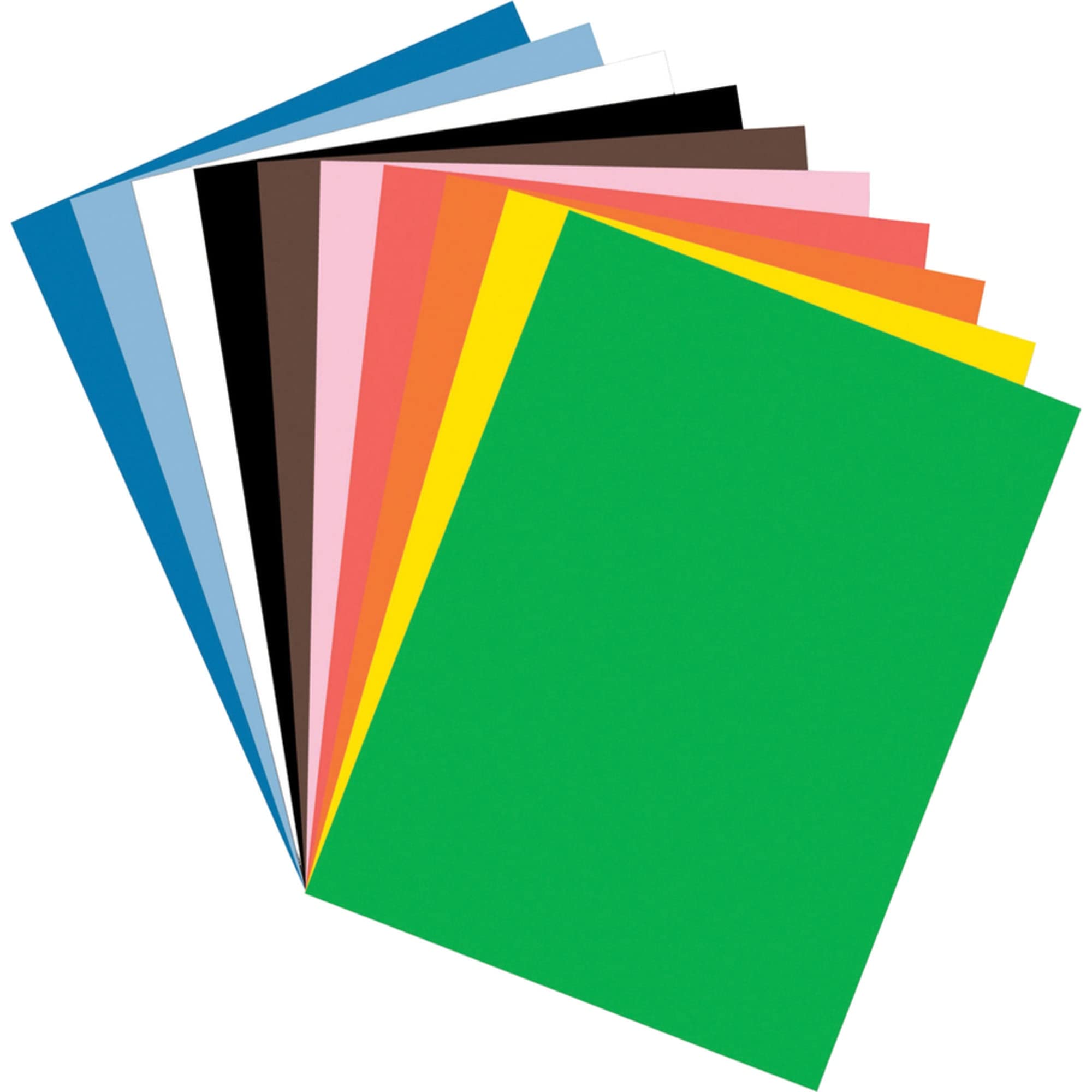 Colored Papers Clipart