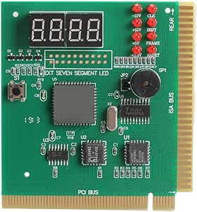 Amazon.com: Luejnbogty 4-Digit LCD Display PC Analyzer Diagnostic Card ...