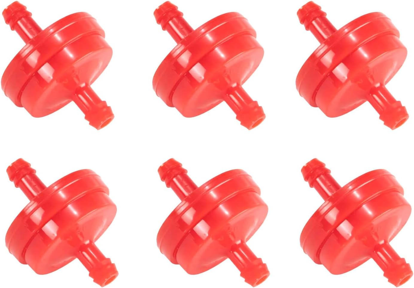 Amazon.com: Manioiity 6 PCS 1/4 Inline Gas Fuel Filter 75 Micron 298090 ...