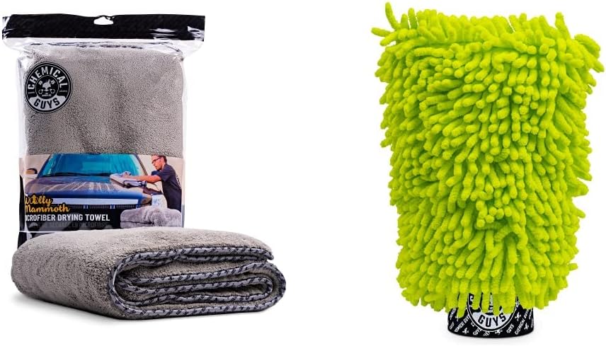 Amazon.com: Chemical Guys Super Absorbent Microfiber Towel and Premium ...