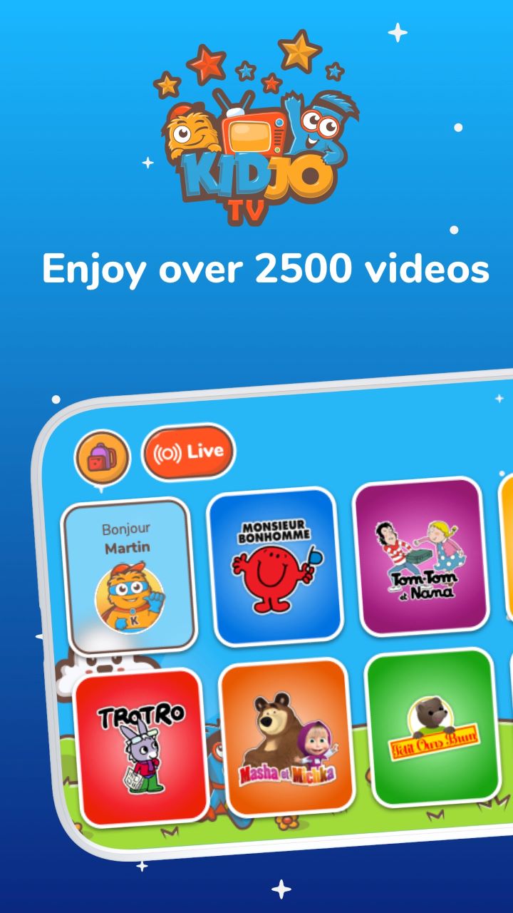 Kidjo TV: Videos for Kids - App on Amazon Appstore