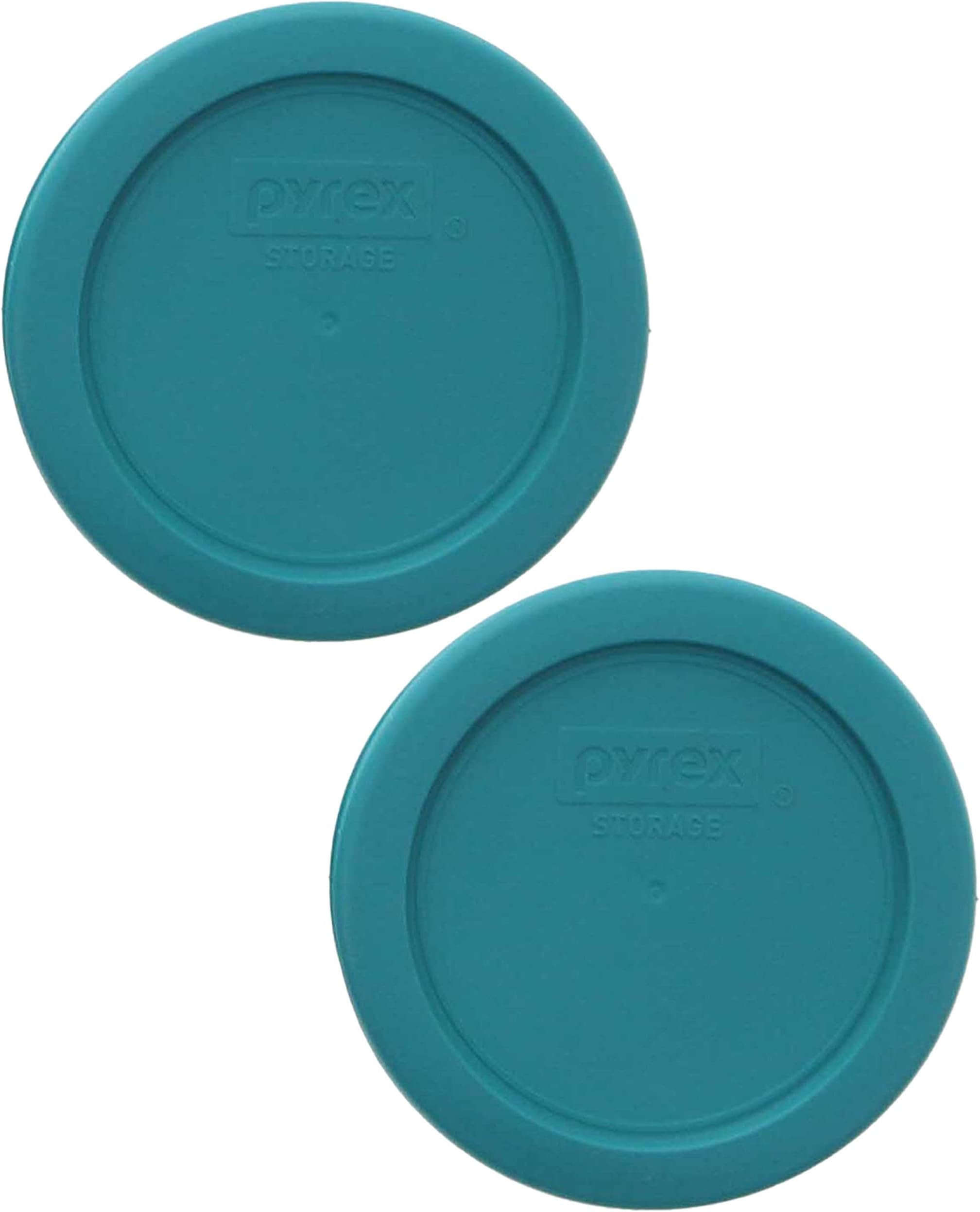 Amazon.com: Pyrex 7202-PC Round 1 Cup Green Plastic Lid Cover (4 Pack ...