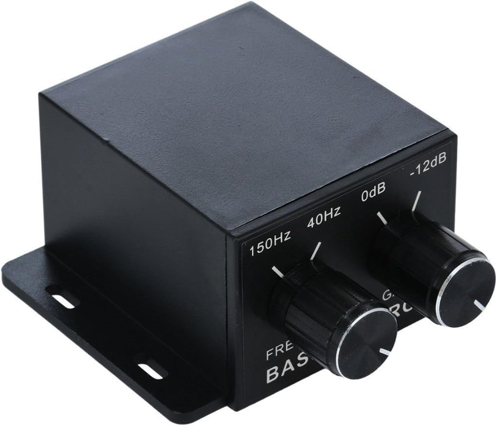 Amazon.com: Nobsound Auto Car Amplifier Audio Subwoofer Bass Control ...