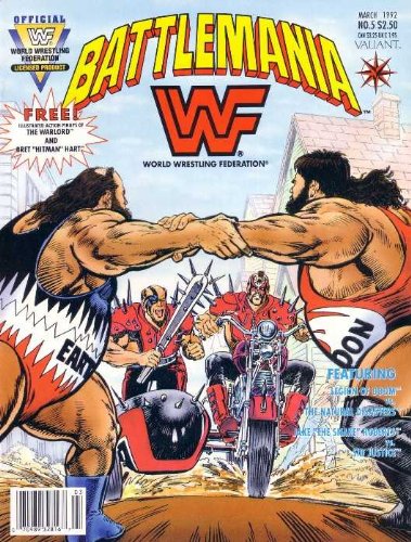 World Wrestling Federation (WWF) BATTLEMANIA #5 - March 1992: Laura ...