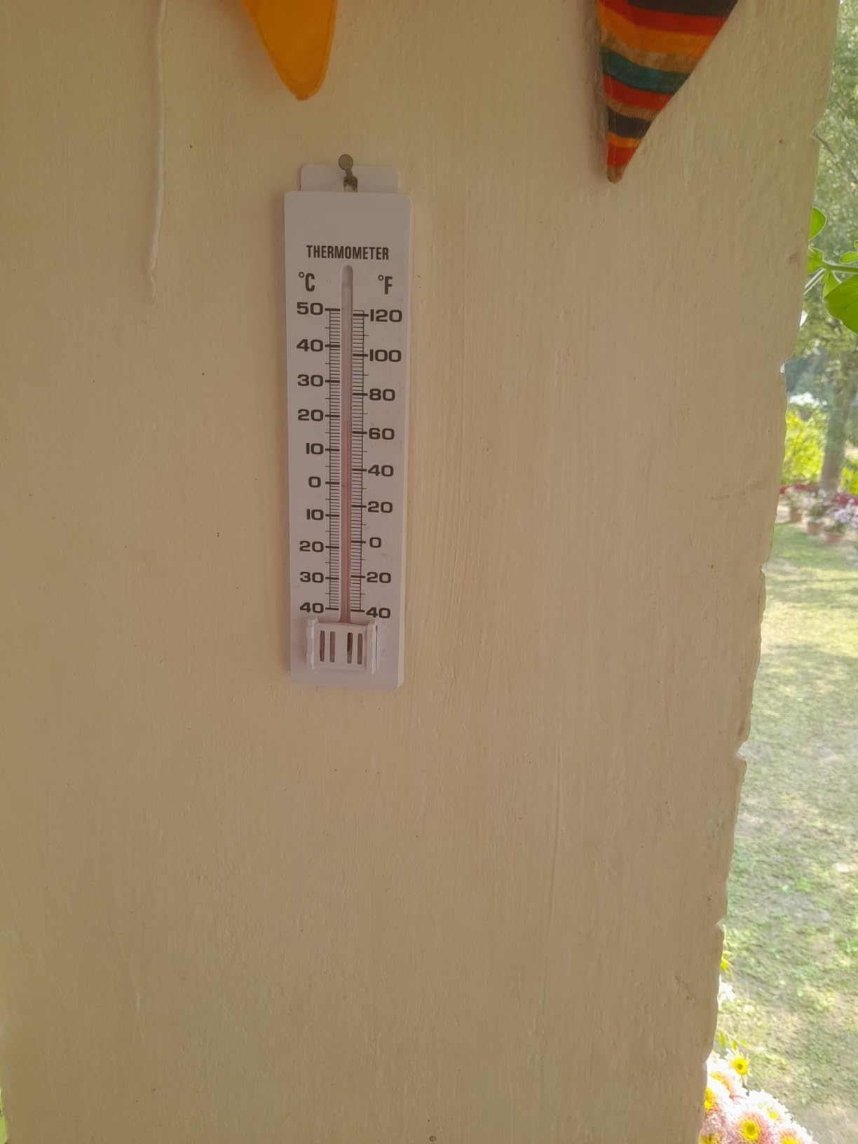 RCSP Wall Mounting Room Thermometer With Hook For Home, Portable ...