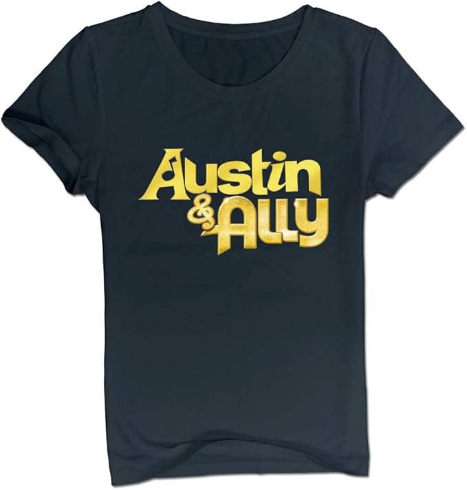 Hlopp Men's Austin And Ally American Sitcom Tee Shirt Black M : Amazon ...