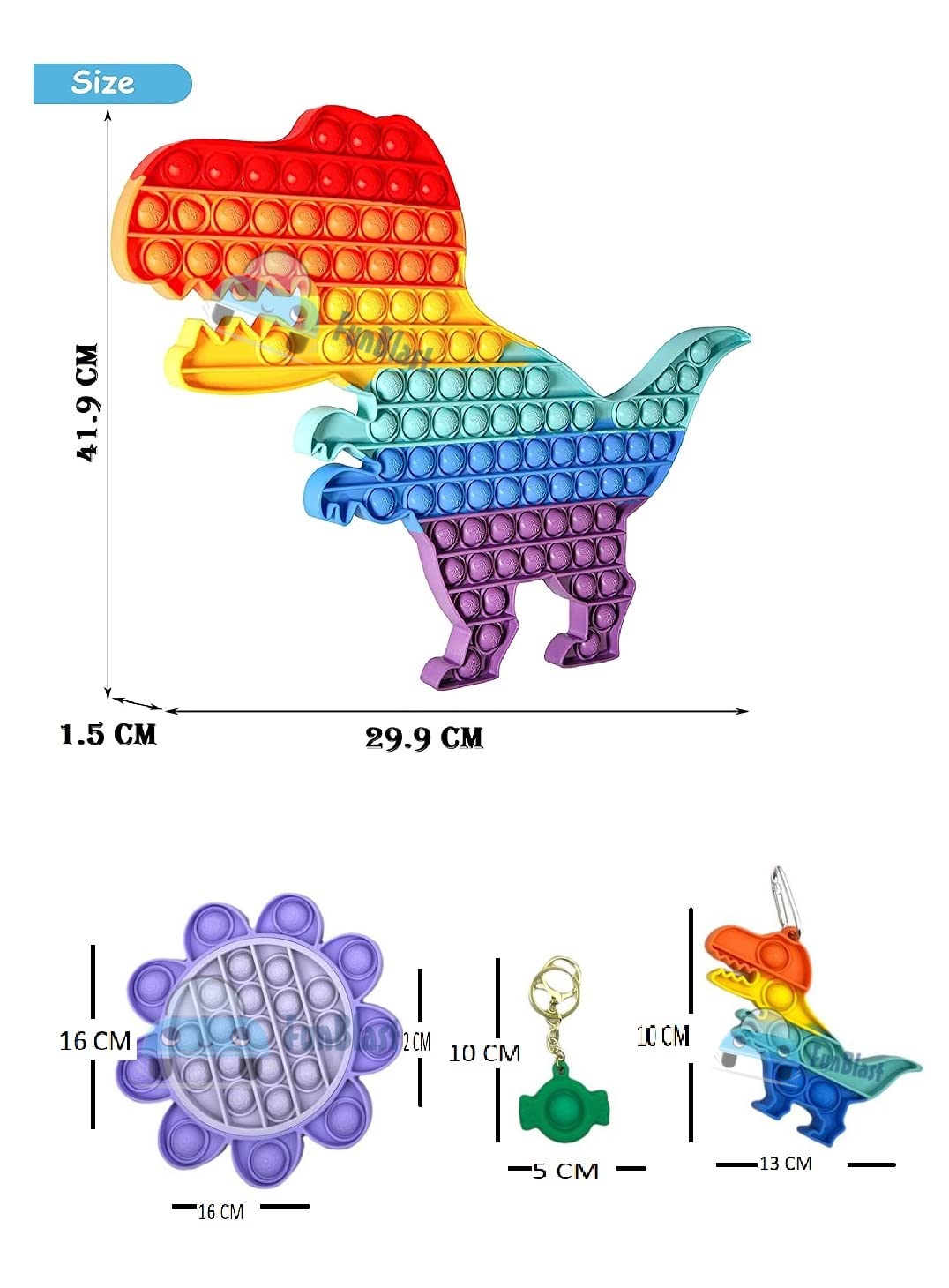 Funblast Pop It Popit Game Poppet For Kids Pop It | Desertcart KUWAIT