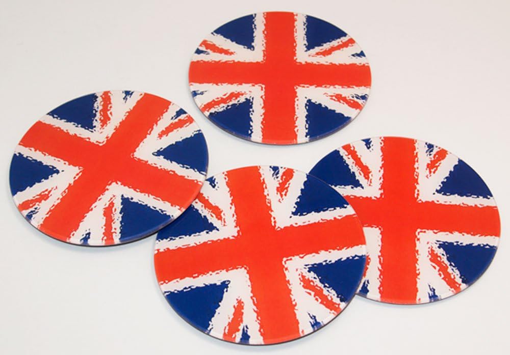 Amazon.com: Union Jack Designer Coasters (Set of 6) : Everything Else