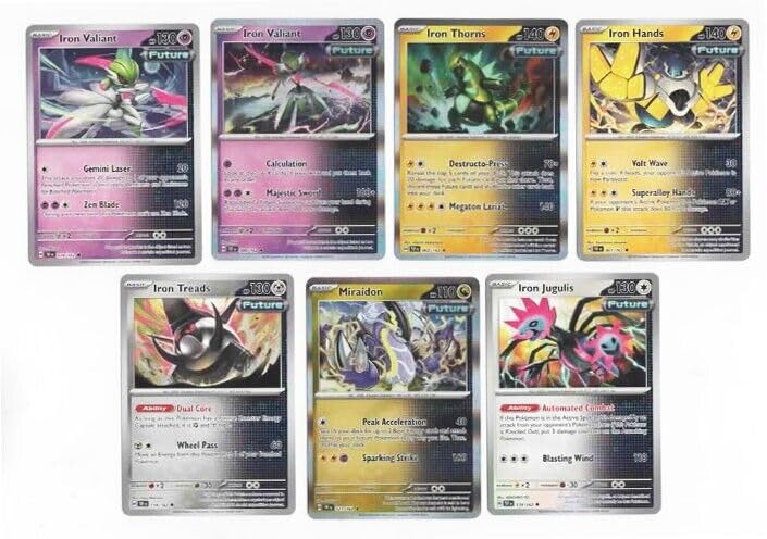 Amazon.com: Pokemon Temporal Forces - Future Card Set - Iron Valiant ...