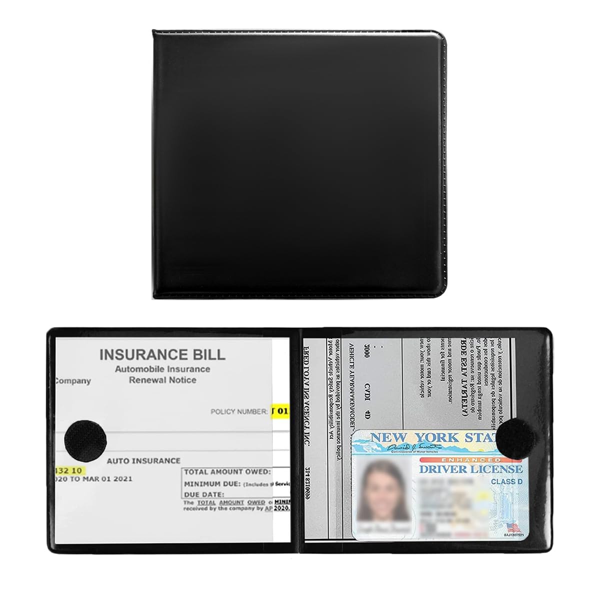 Amazon.com: Sylvil Car Registration and Insurance Holder, 10.55" × 4.8 ...