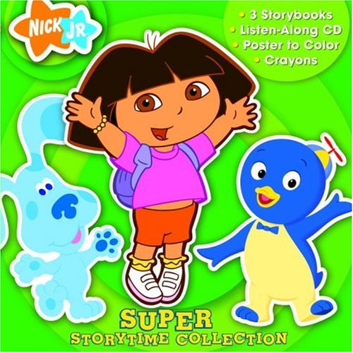 Nick Jr. Super Storytime Collection (Book and CD) : Golden Books ...