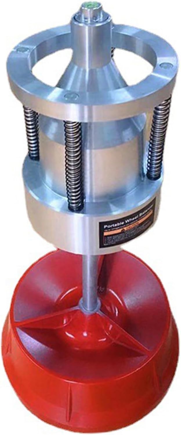 NAIMP Portable Wheel Balancer with Bubble Level, Static Hub Wheel ...