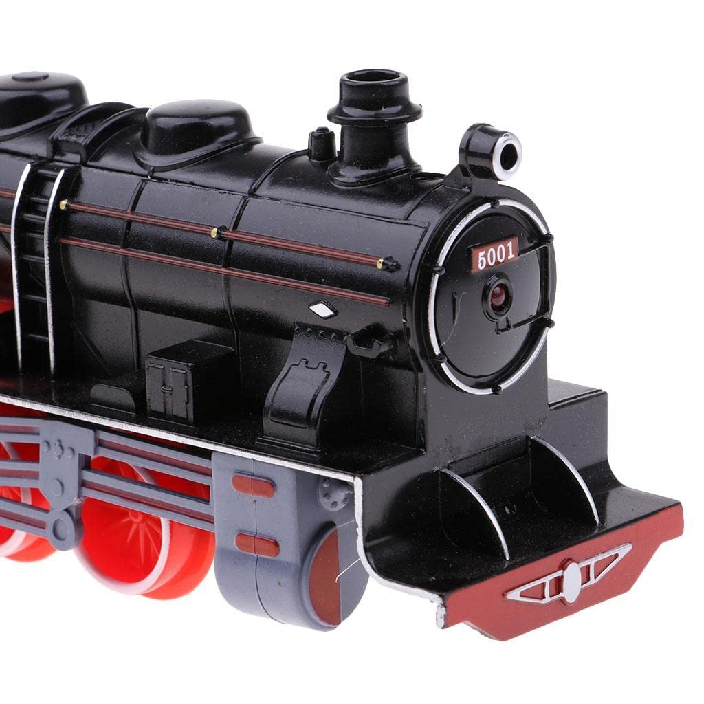 Fhs Kid Vehicle Toy Steam Locomotive Train Model Retro Coal ...