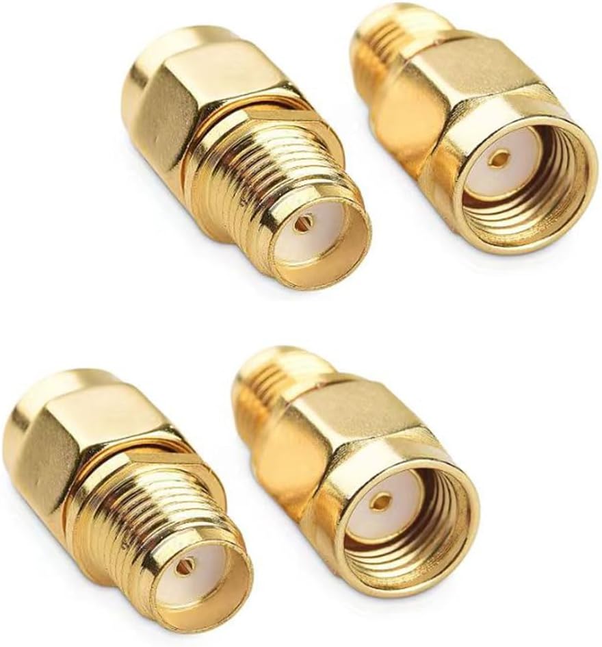 Amazon.com: supmory SMA to QMA Adapter SMA male to QMA Female Adapter ...