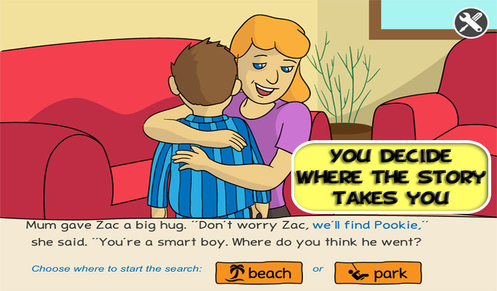 Find where Pookie is hiding bedtime story book - App on Amazon Appstore