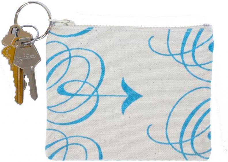 Amazon.com: Ring Ching Ching Blue Arrow Cell Phone Wallet/Coin Purse ...