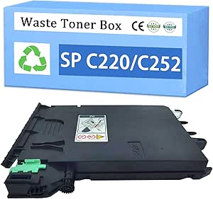 Amazon.com: SP C220 C252 Waste Toner Box Replacement for Ricoh,Compatible with Aficio SP C220s ...
