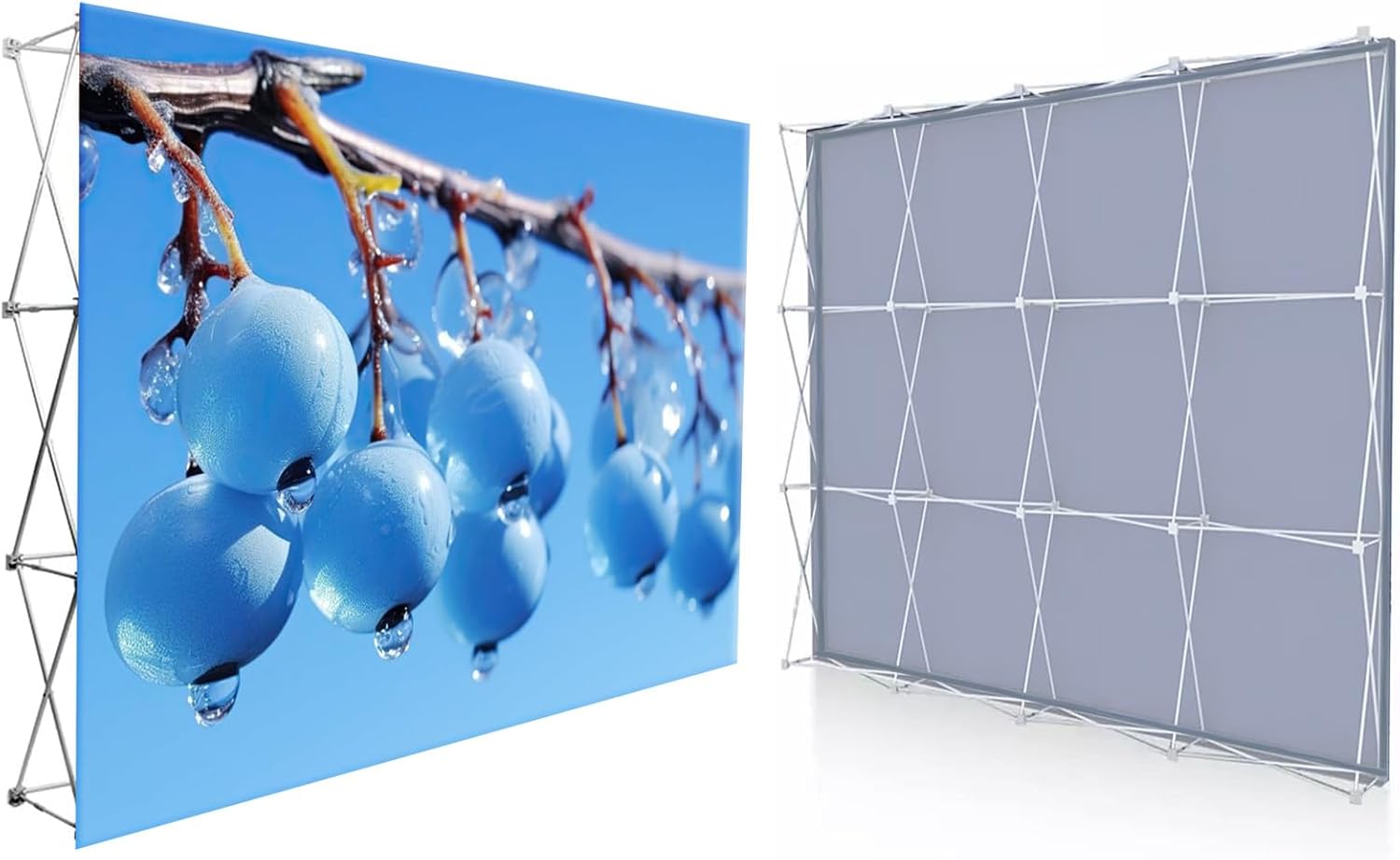 Amazon.com: Customize Collapsible Stand with Tension Fabric banner for ...