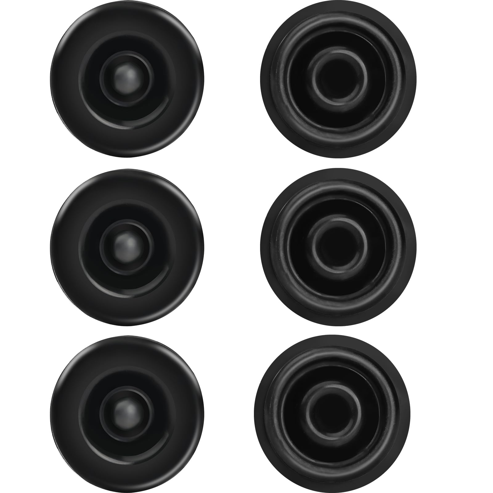 Snapklik.com : 6pcs Rubber Grease Plugs For Trailer Axle Dust Cap, Hub ...