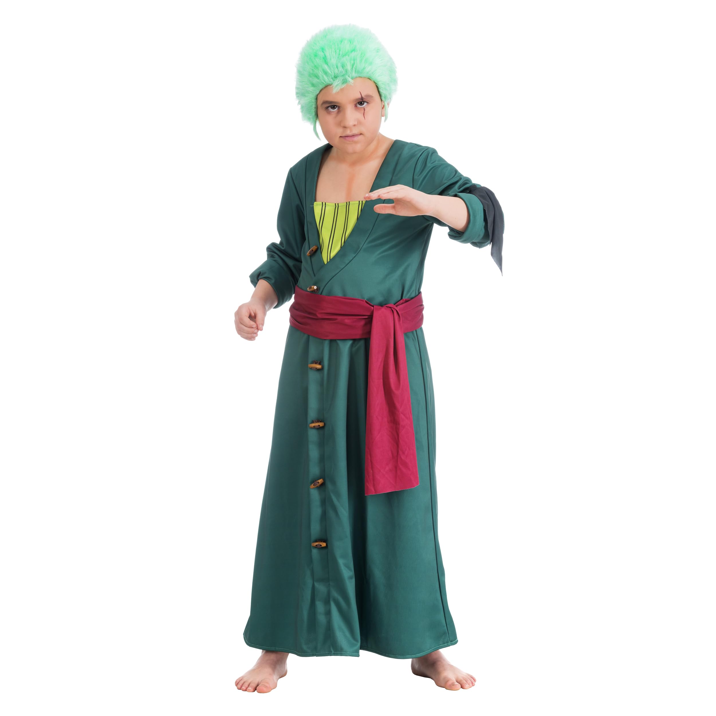 Zoro Roronoa Costume For Kids Lola Nely's Costume Collection 2A 16