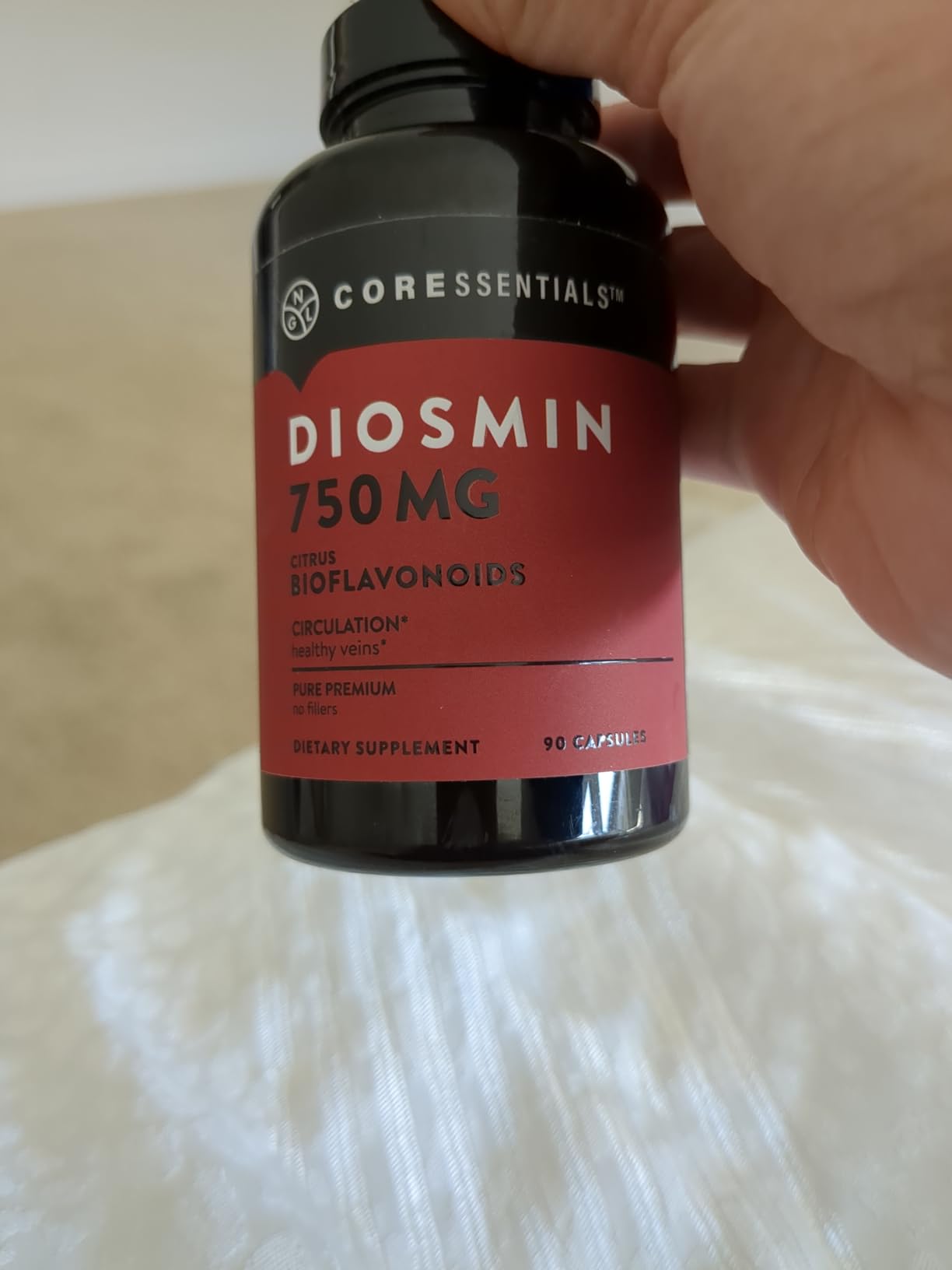 Amazon.com: NGL Pure Diosmin 750 mg - Bioflavonoides cítricos para la ...