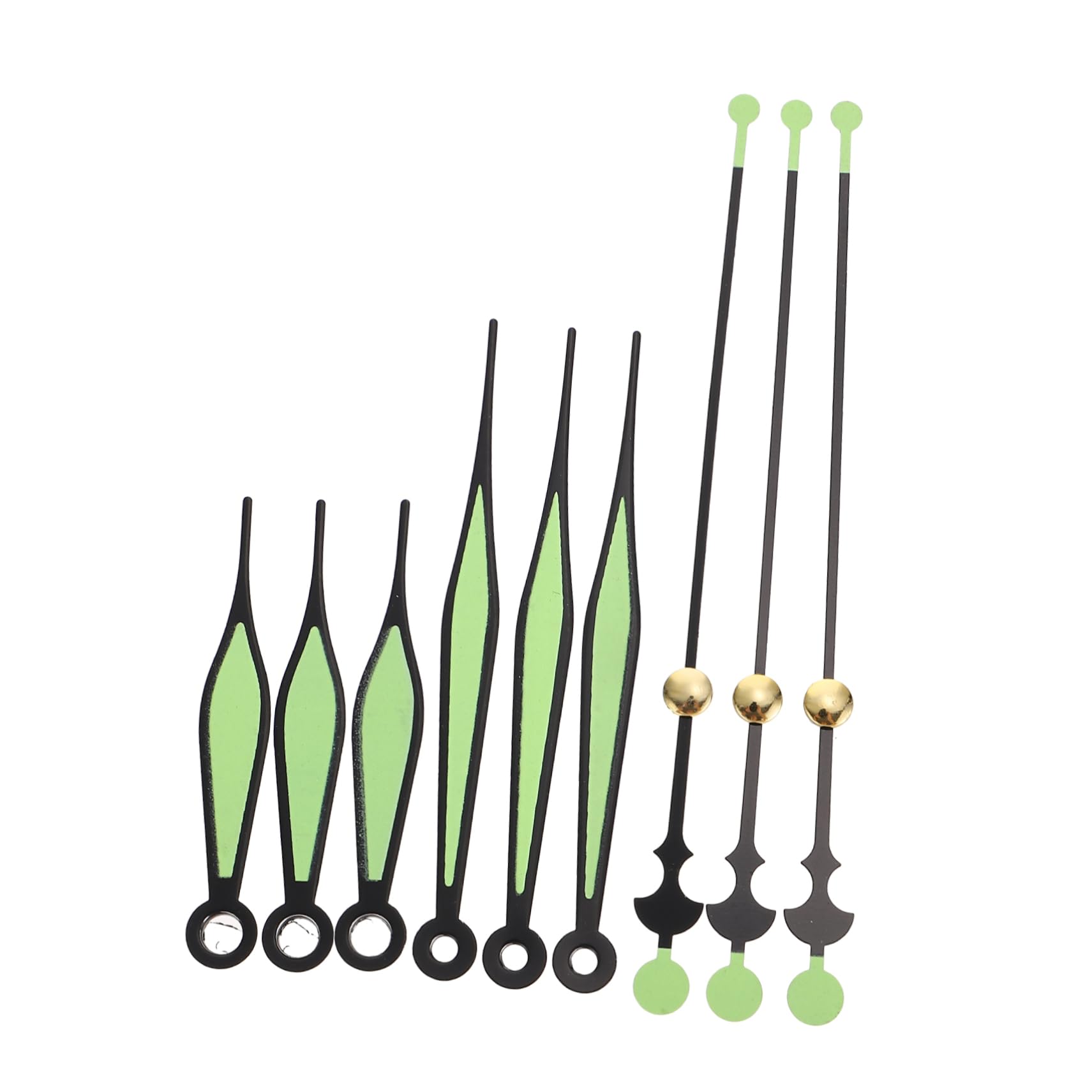 Amazon.com: SEWOART 10 Sets Luminous Hands 3D Clock Lighted Wall Clock ...