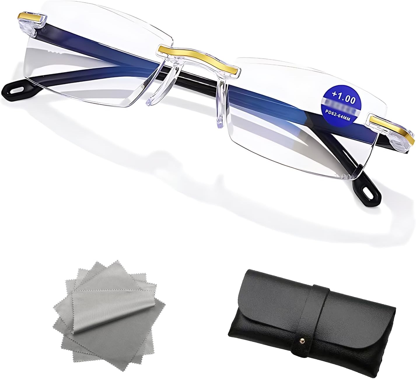 Amazon.com: Clarity Blue Glasses, Self Adjusting Glasses Auto Focus ...