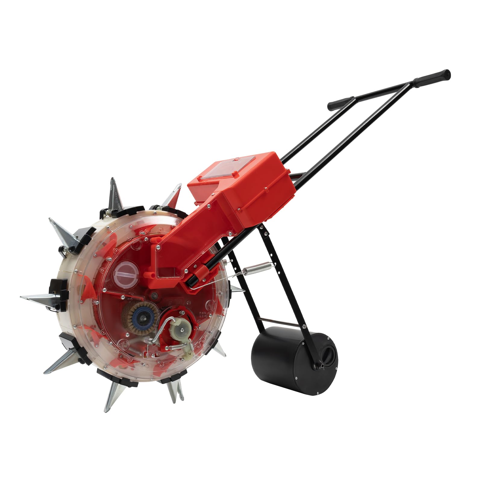 Amazon.com : Offabing Garden Seeder, Hand-Push Metal Precision Lawn ...